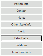 How to Enter Extra Fields Data